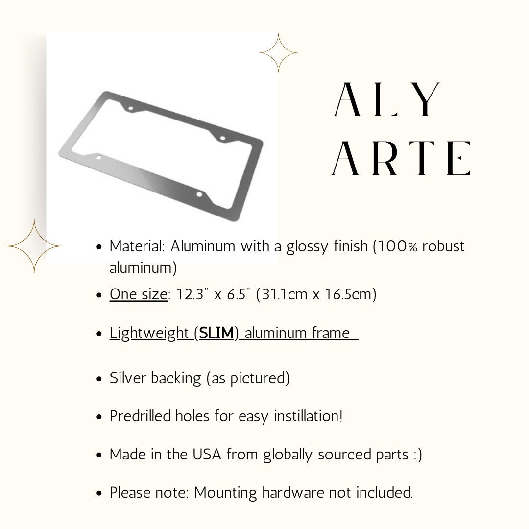 Smiley Face License Plate Smiley License Plate Frame Happy - Etsy