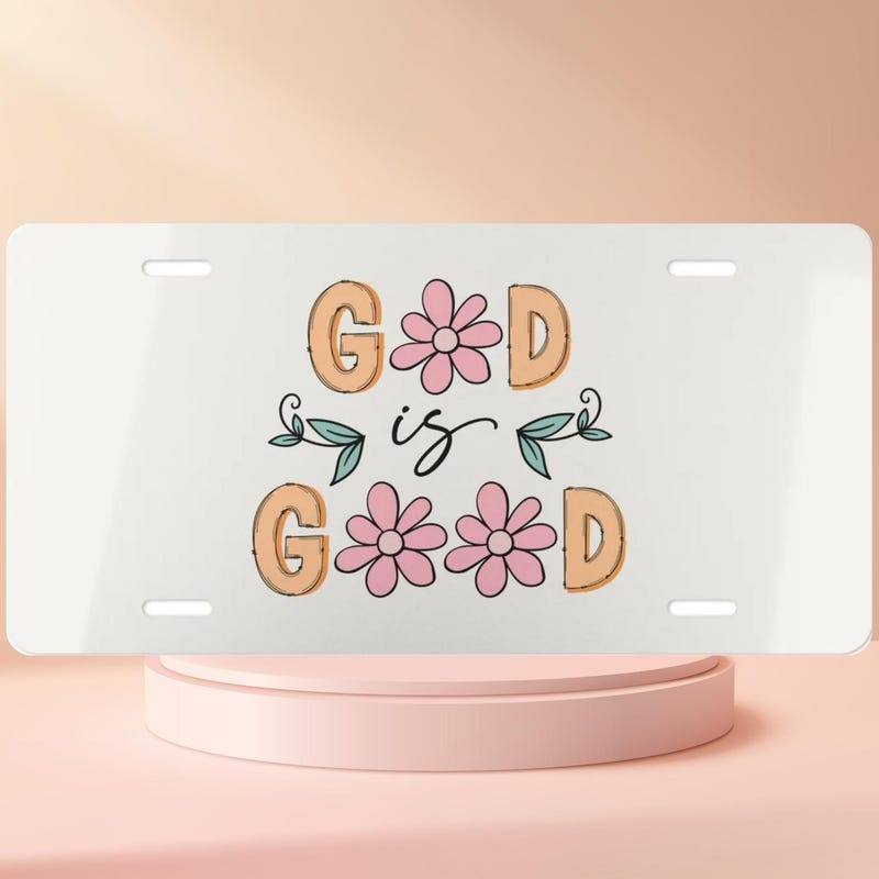 Bible License Plate - Etsy