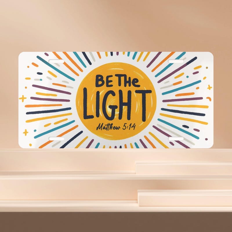 Bible License Plate - Etsy