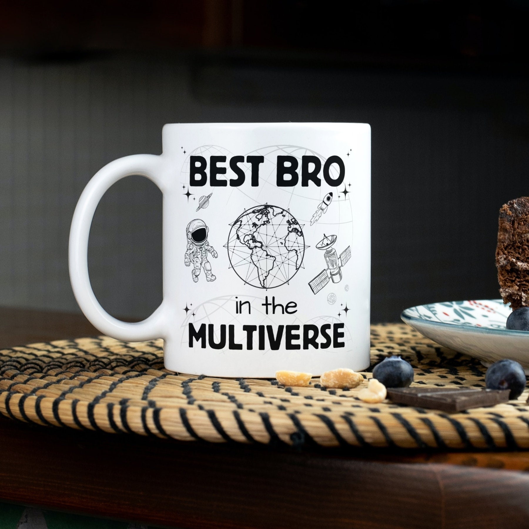 Best Bro in the Multiverse best Brother Gift Mug for Brother Birthday ...
