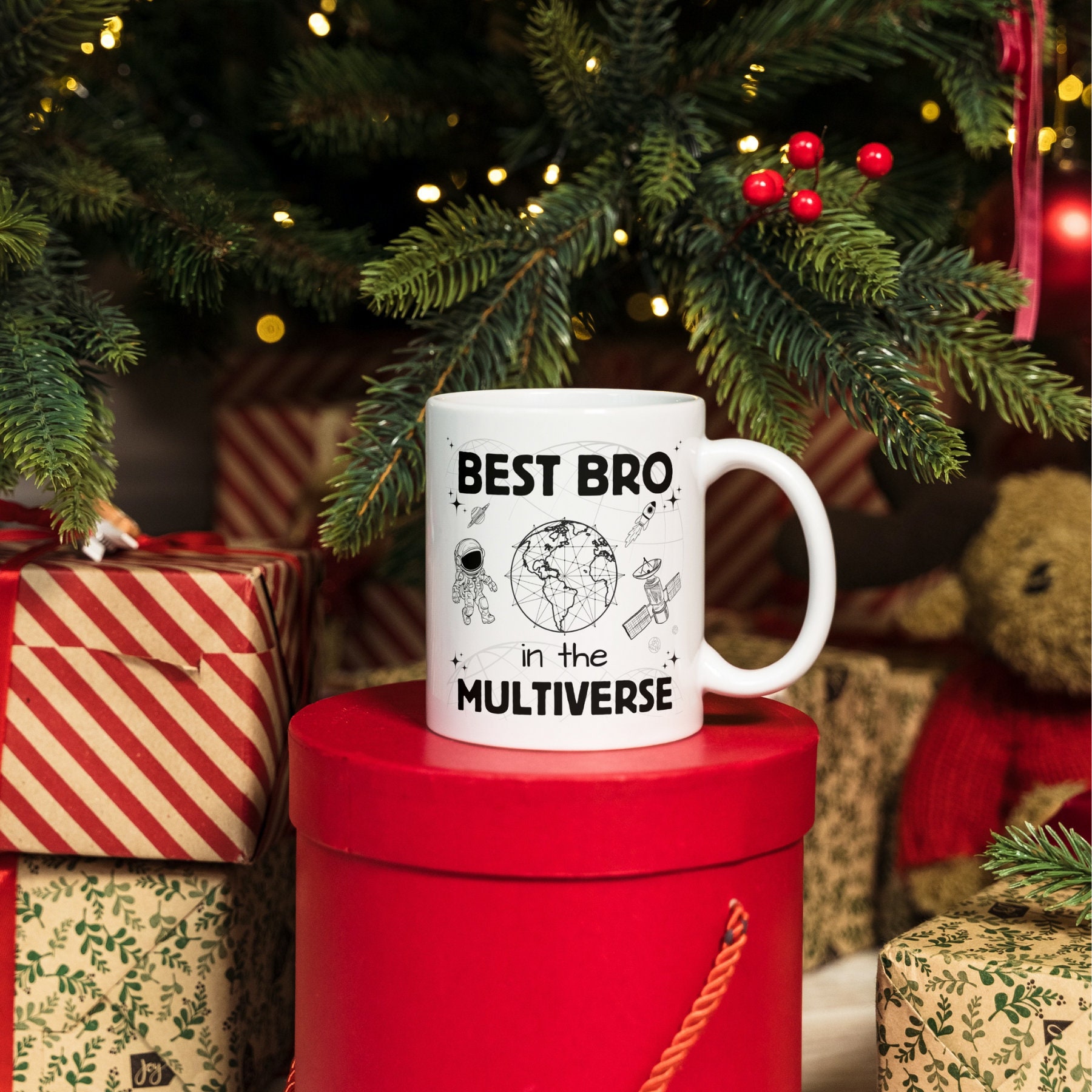 Best Bro in the Multiverse best Brother Gift Mug for Brother Birthday ...