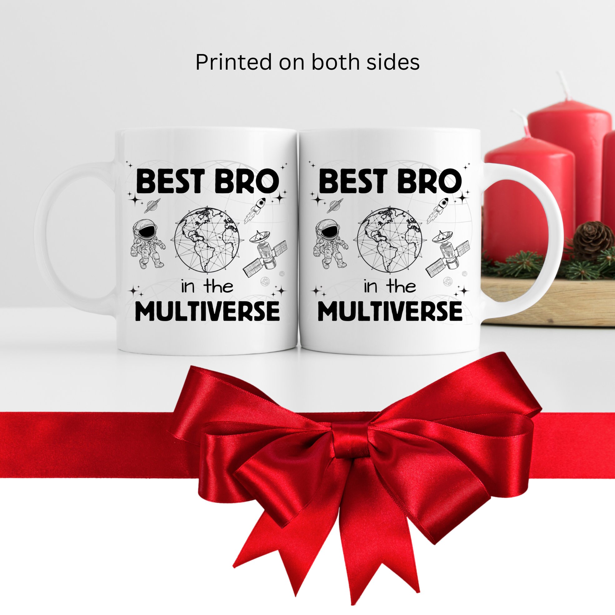 Best Bro in the Multiverse best Brother Gift Mug for Brother Birthday ...