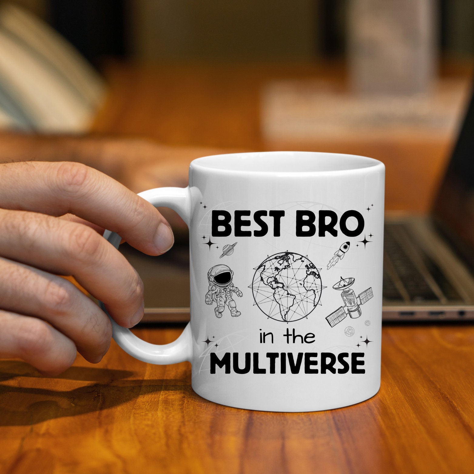 Best Bro in the Multiverse best Brother Gift Mug for Brother Birthday ...