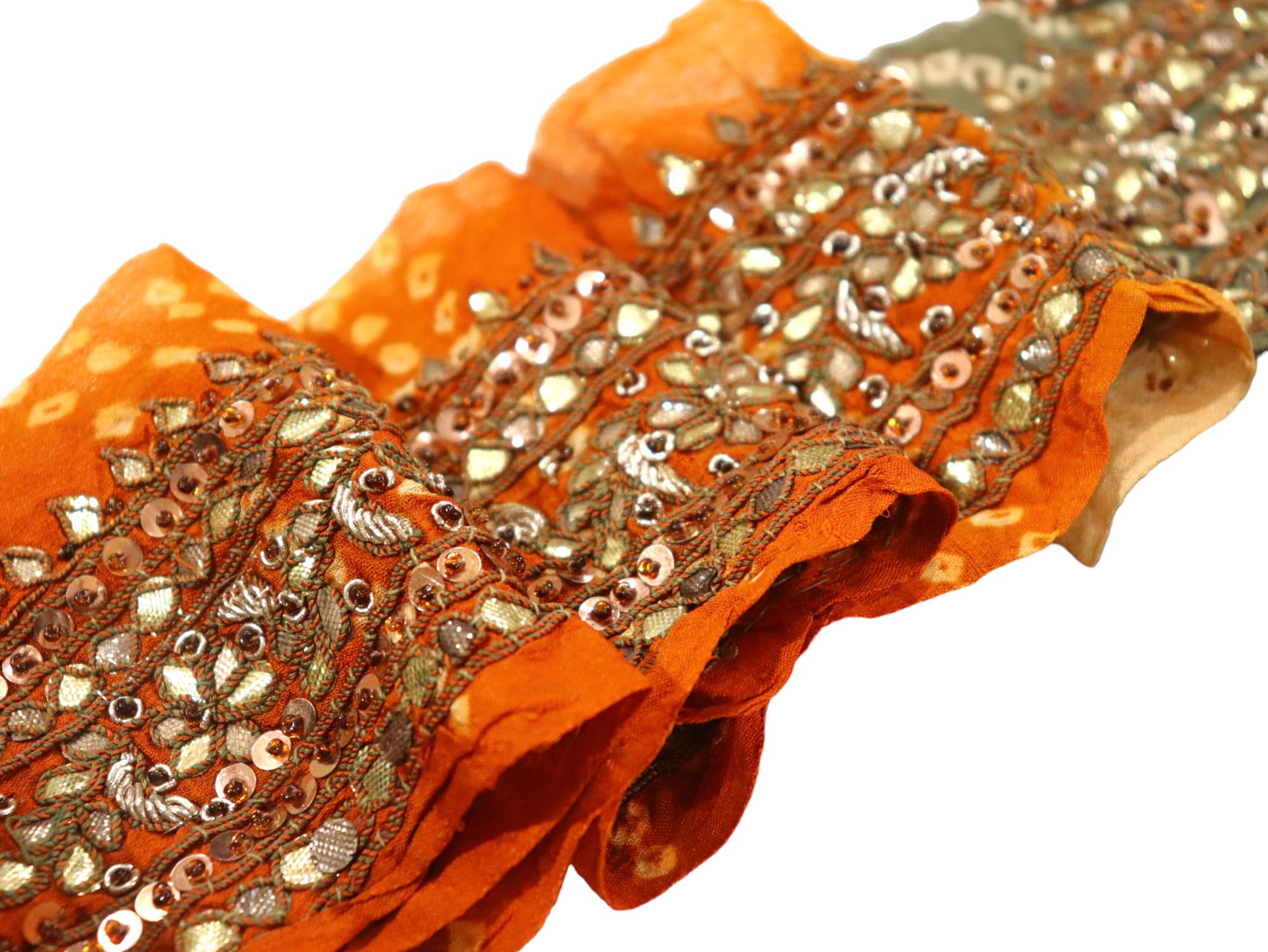 Gotapatti Border Zardozi Trim Sari Lace Vintage Saree Laces Crafting ...