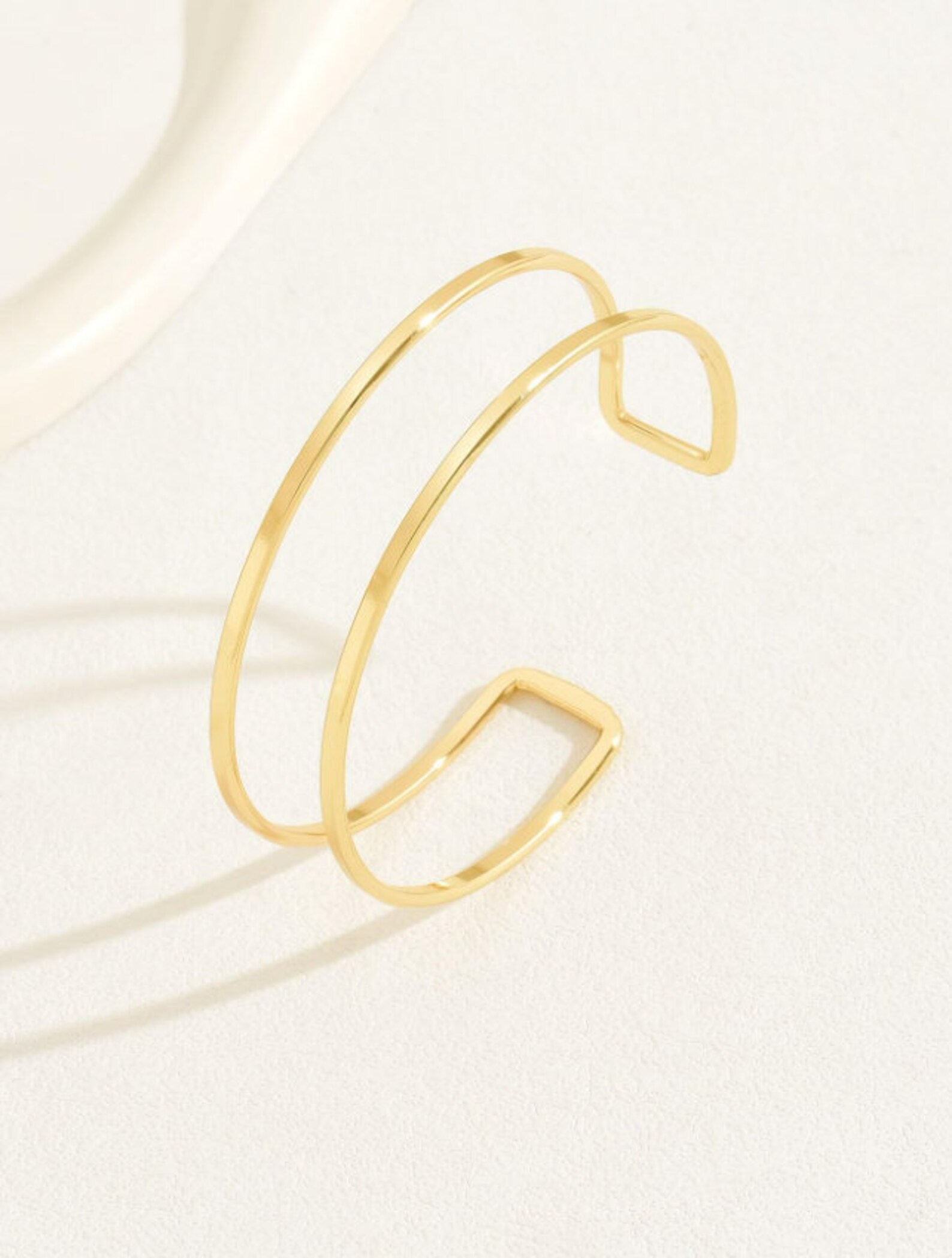Minimalist Gold Arm Cuff: Fashionable Upper Arm Band - Etsy