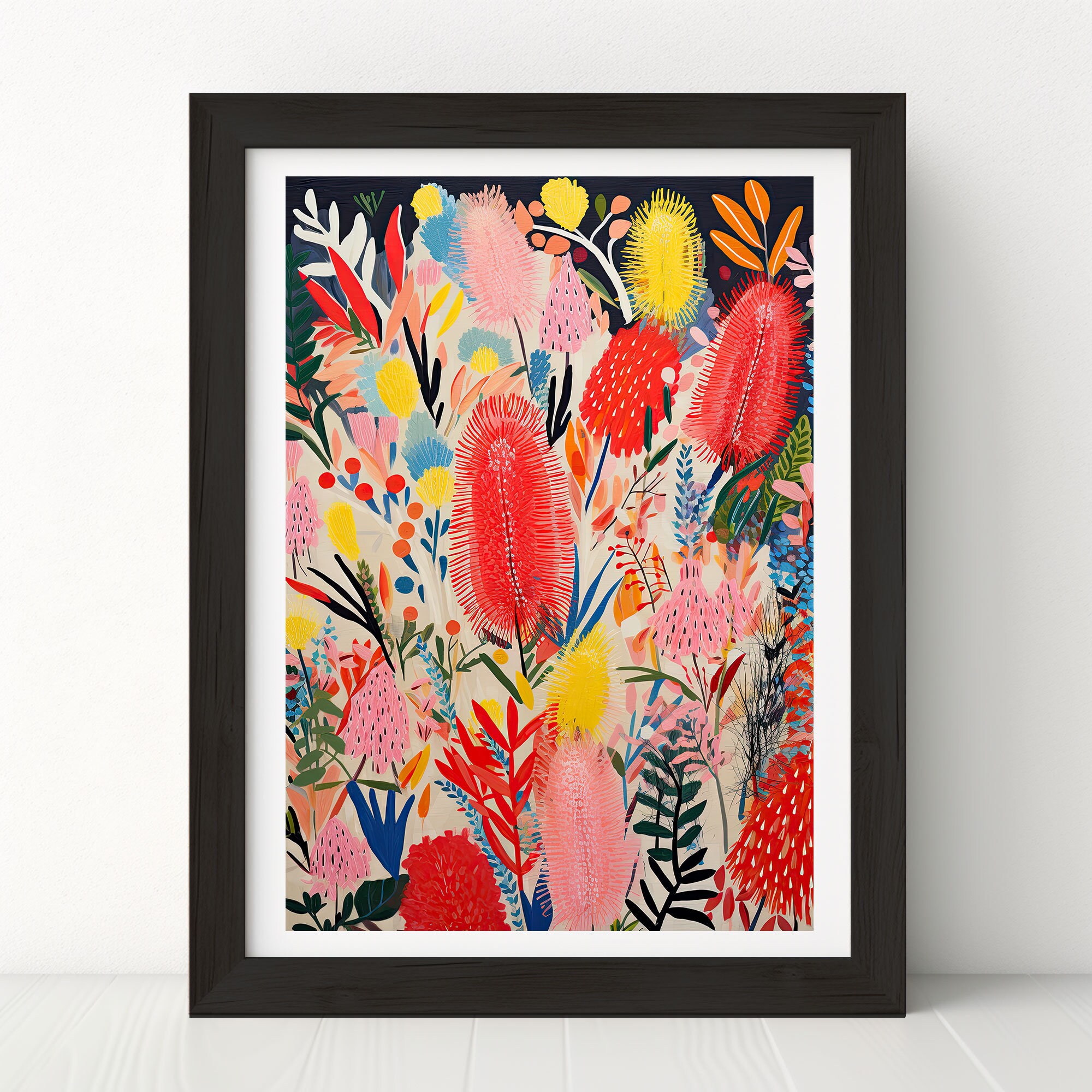 Australian Native Flowers Mix Wall Art Paintings DIGITAL DOWNLOAD, Set ...