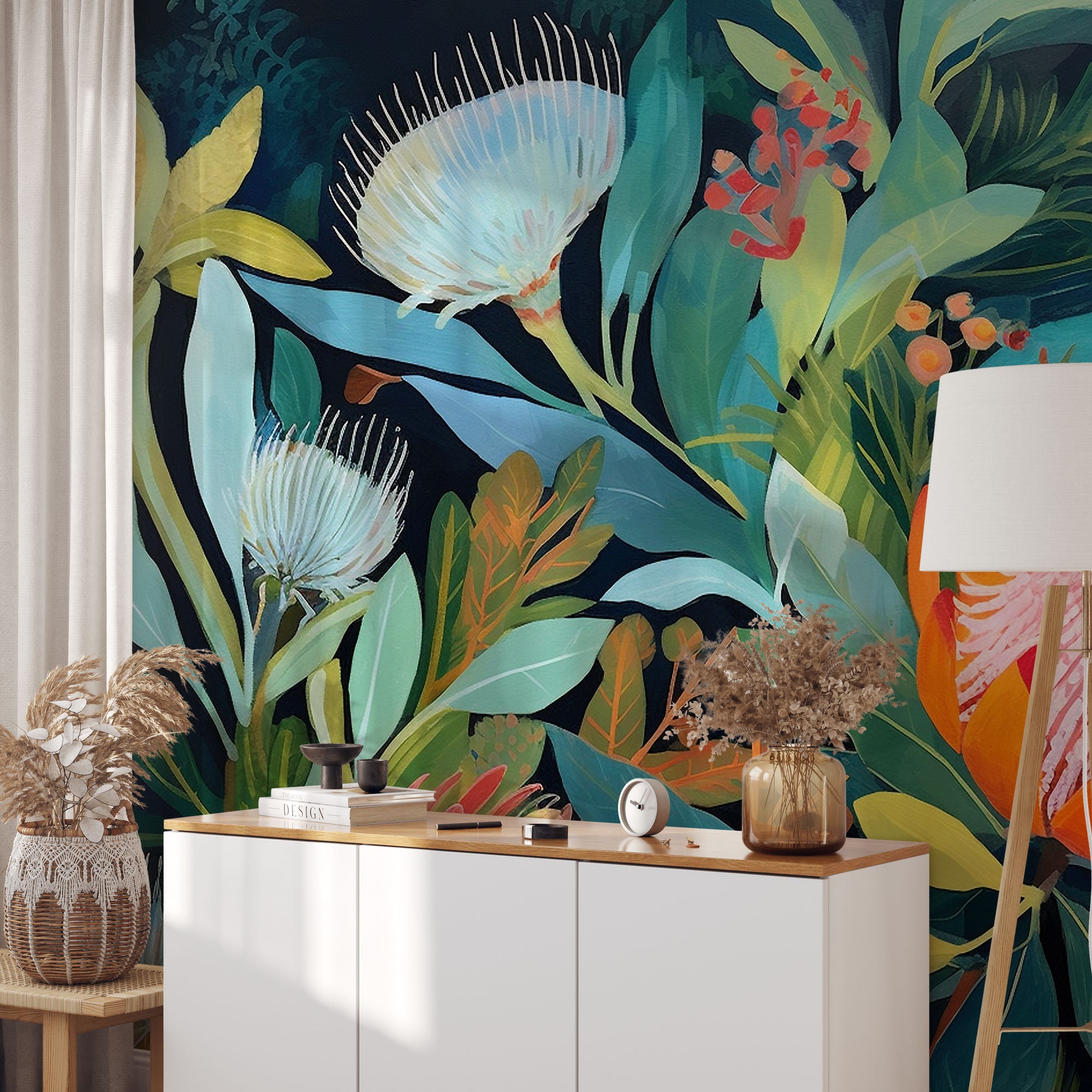 Australian Banksia Charm Wallpaper Printable, DIGITAL DOWNLOAD ...