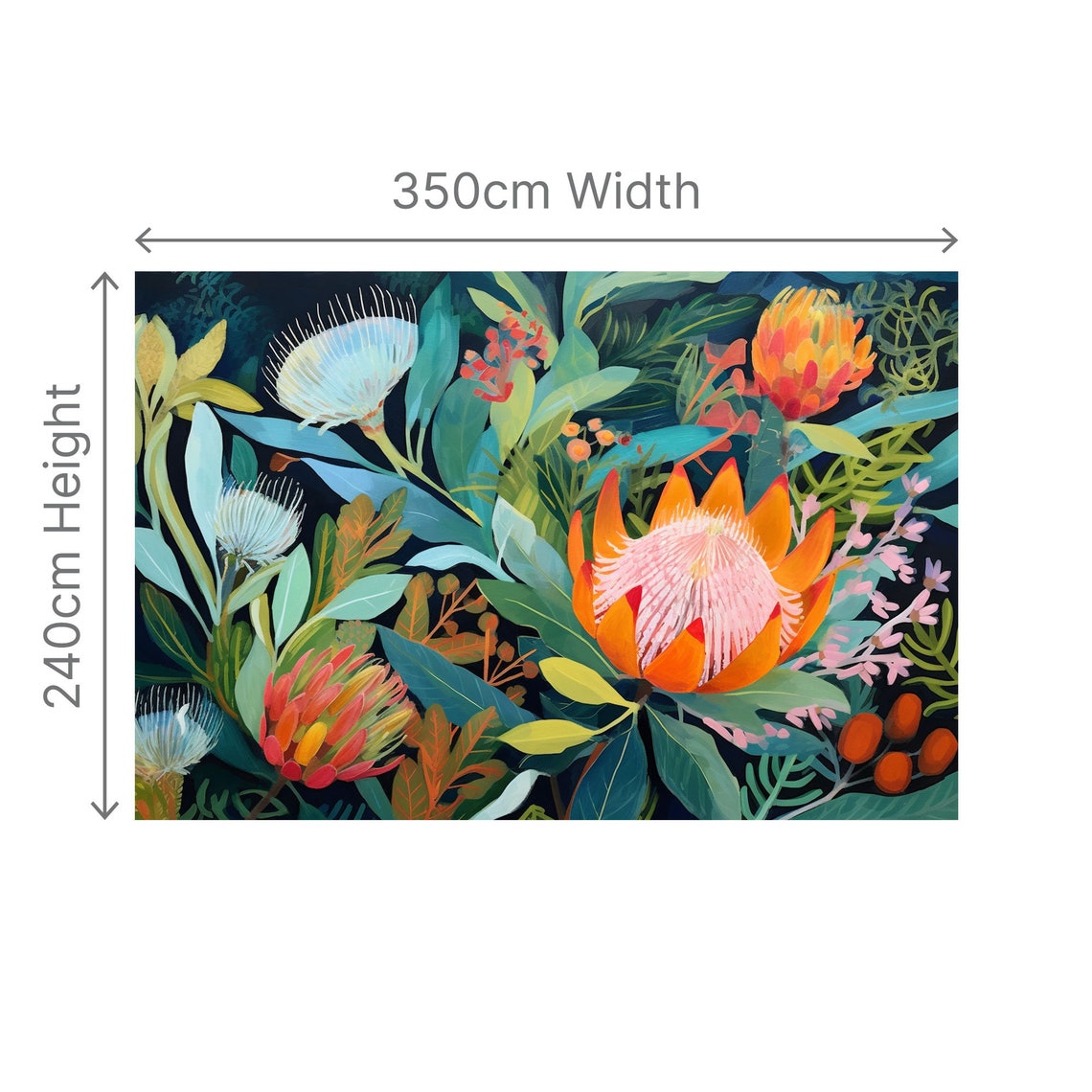 Australian Banksia Charm Wallpaper Printable, DIGITAL DOWNLOAD ...