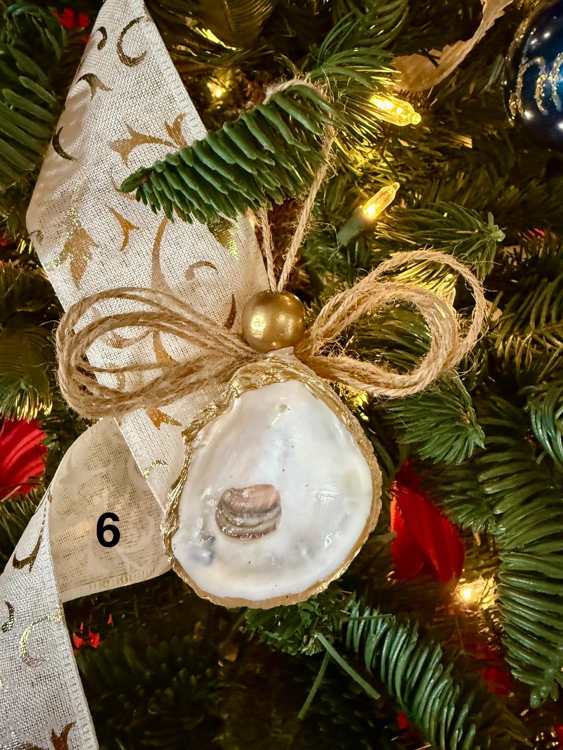 Handmade Oyster Shell Angel Christmas Ornaments - Etsy