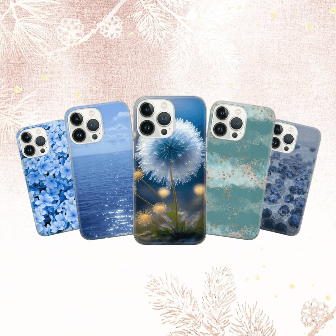 Blue Magic Phone Case Blueberry Energy Cover for iPhone 14 13 - Etsy