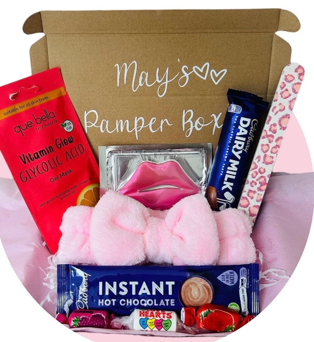 Personalised Teenage Girl Pamper Box Gift Teen Girly Birthday Gift Idea ...