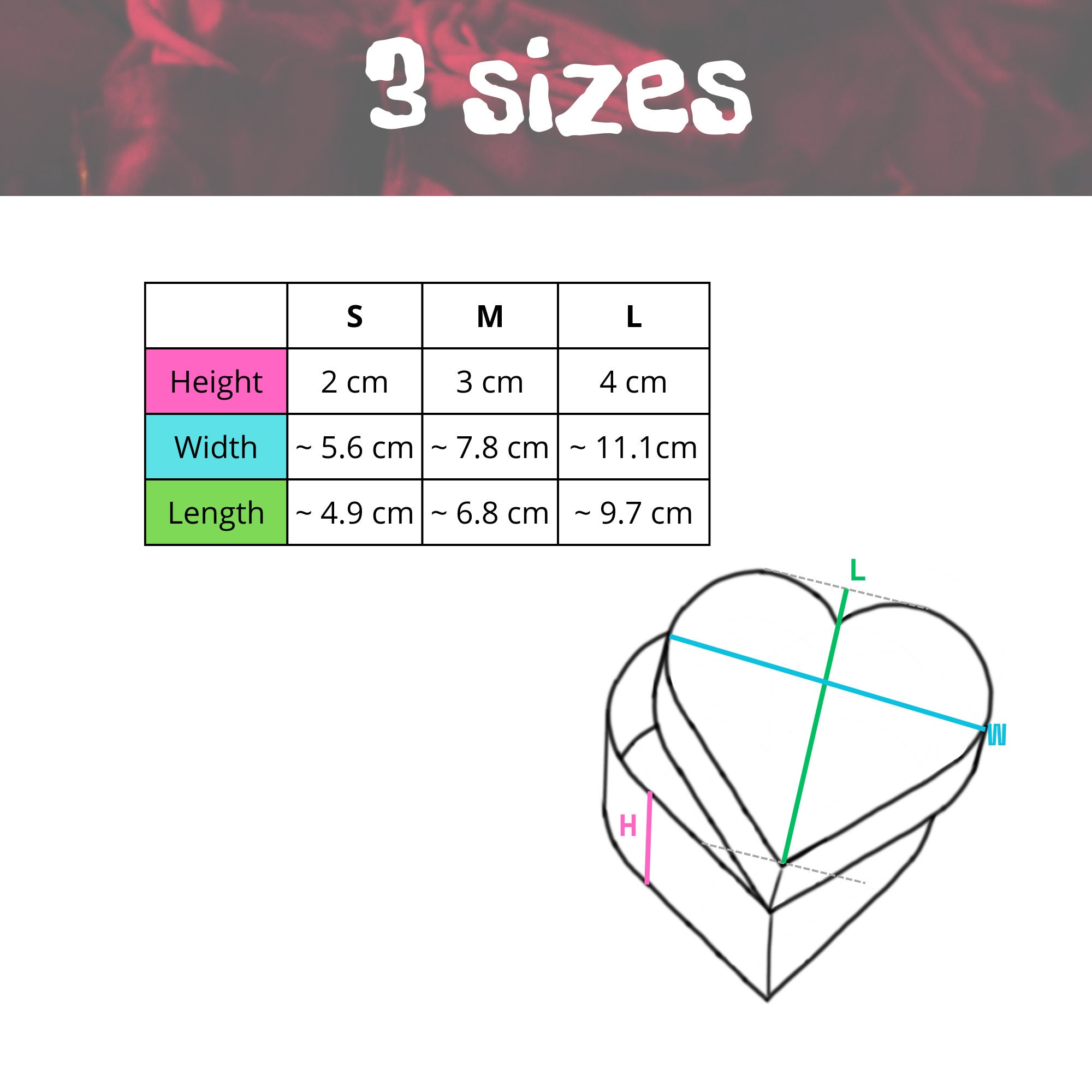 Little Heart Box Template Printable - Etsy