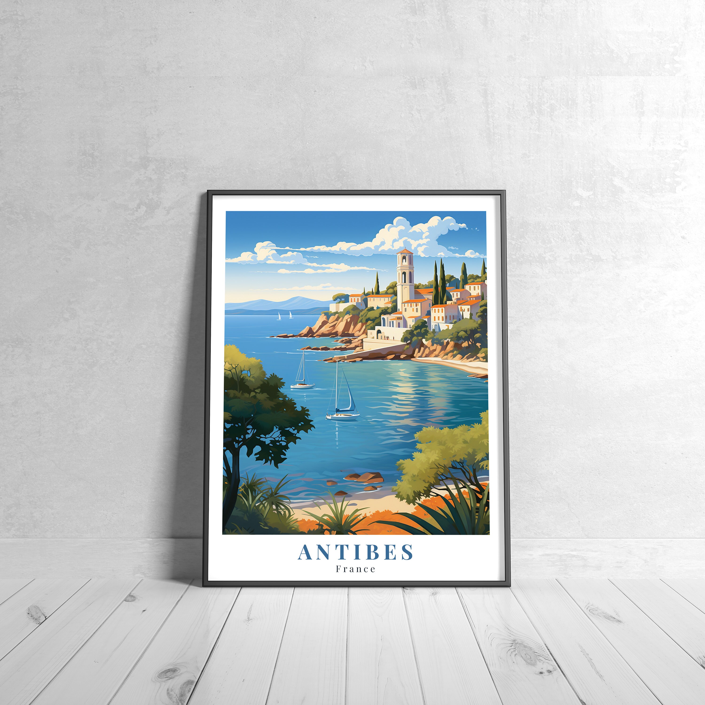Antibes, France Affiche De Voyage vendu par Alyssa Entreaty | SKU 4324931 | Printerval