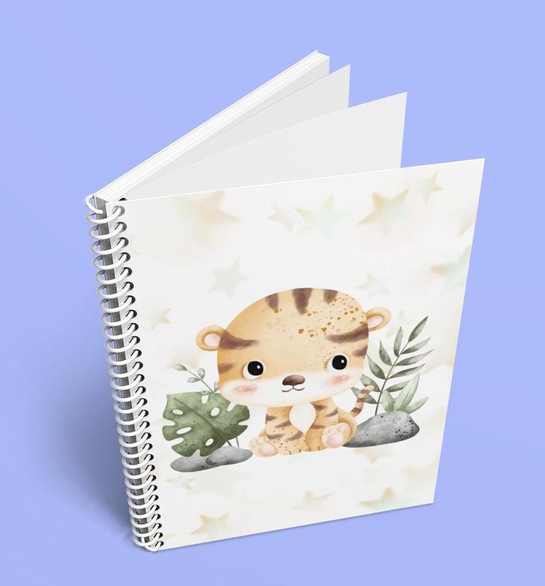 Watercolor Animals Spiral Notebook, Ruled Line Journal, Dream Vintage ...