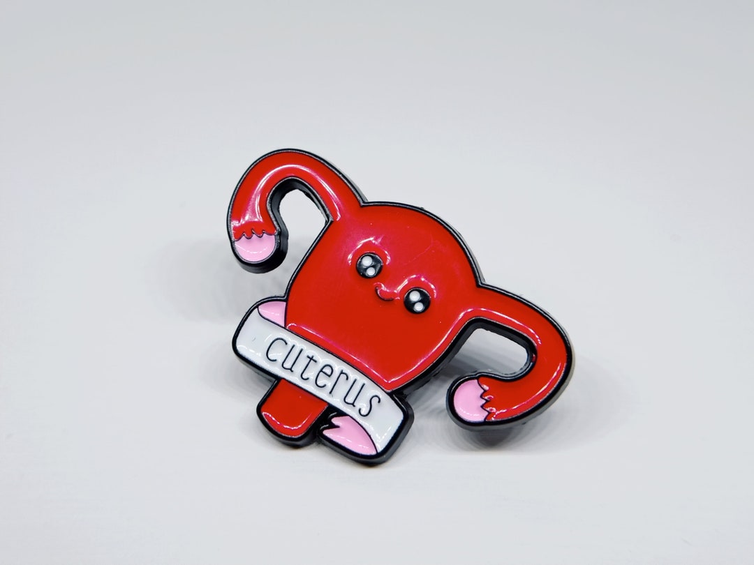 Uterus Pin Cuterus Brooch Feminism Lapel Pin Gift Christmas - Etsy