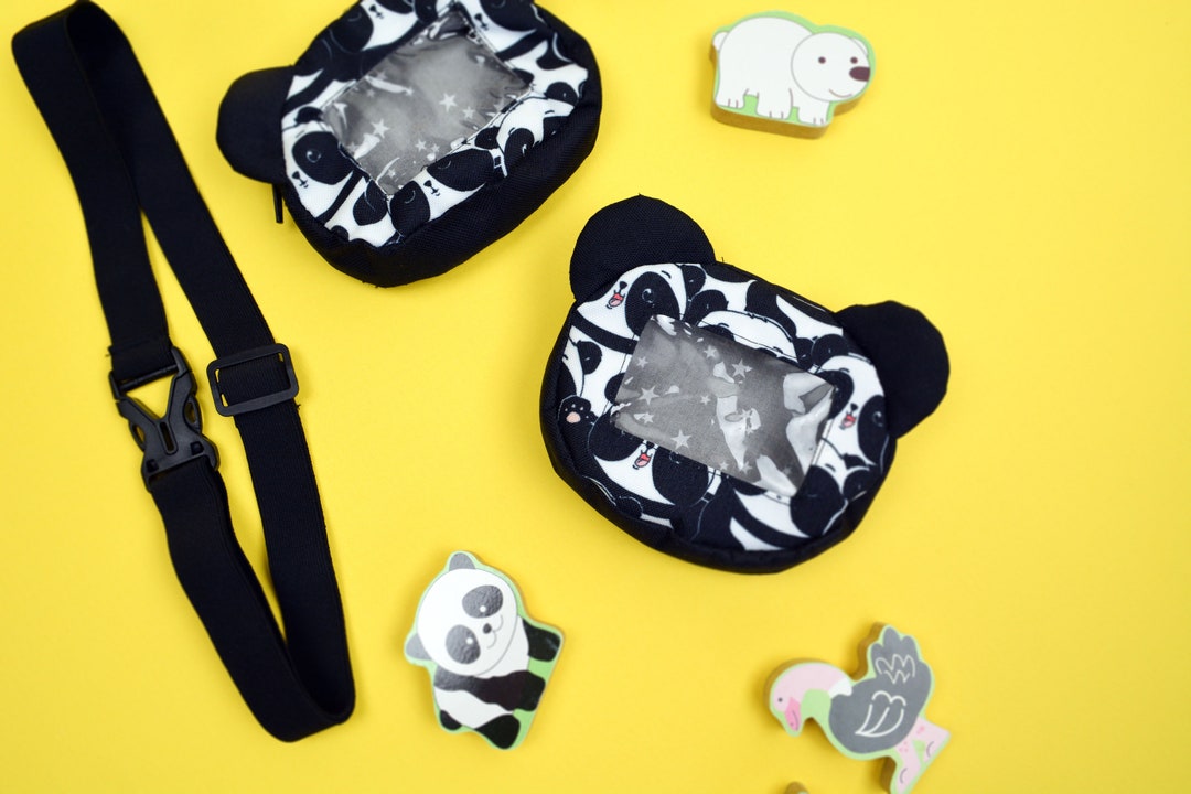 Insulin Pump Case With Cute Panda, Adjustable Diabetes Pump Bag With ...