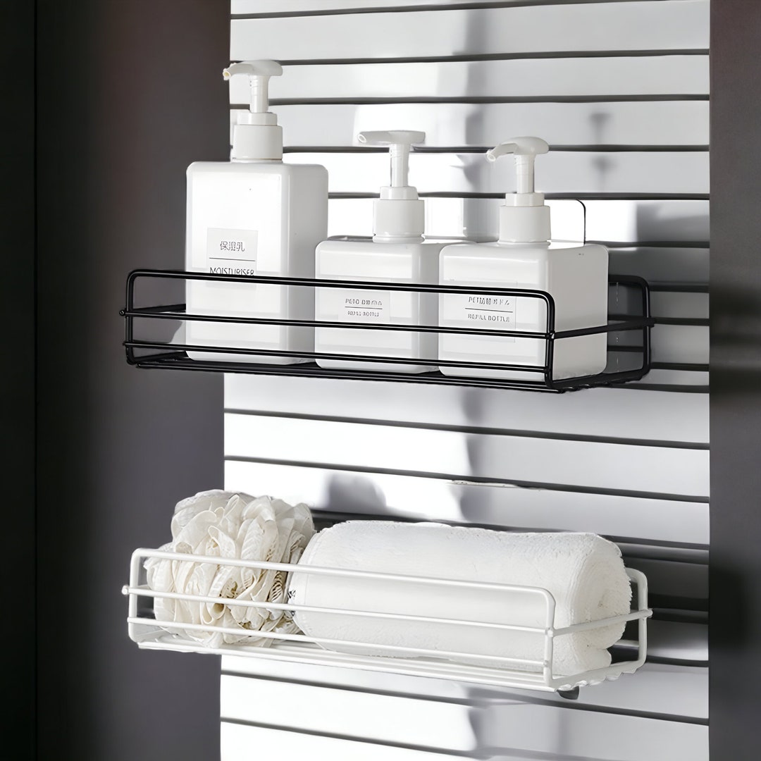 Floating Wall-mounted Bathroom Soap Sponges Scrubbers Rack Multi ...