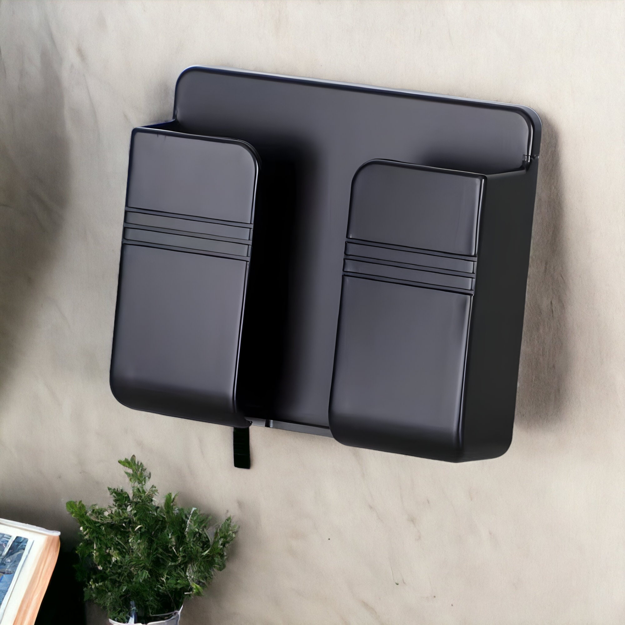 Floating Wall Mounted Mobile Phone Charging Station Hanging Holder ...