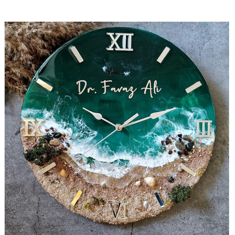 Beach Clock - Etsy