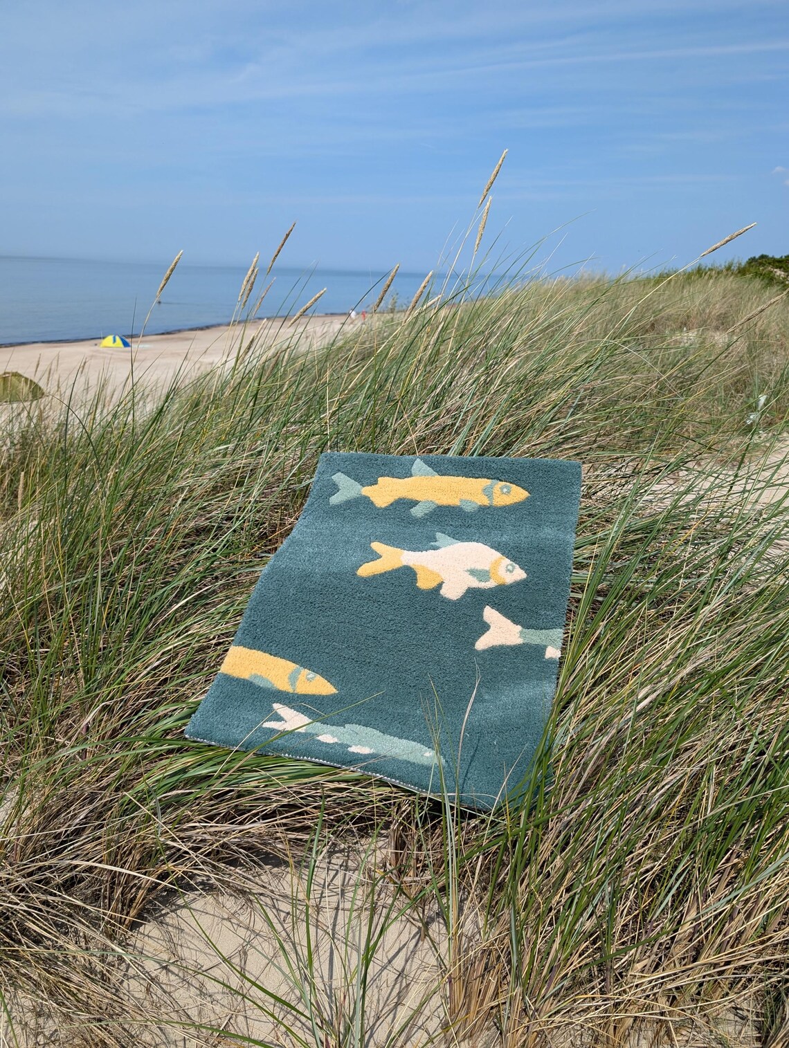 Tufted Floor FISH RUG | Handmade Rug Inspired by the Seaside | Quirky ...