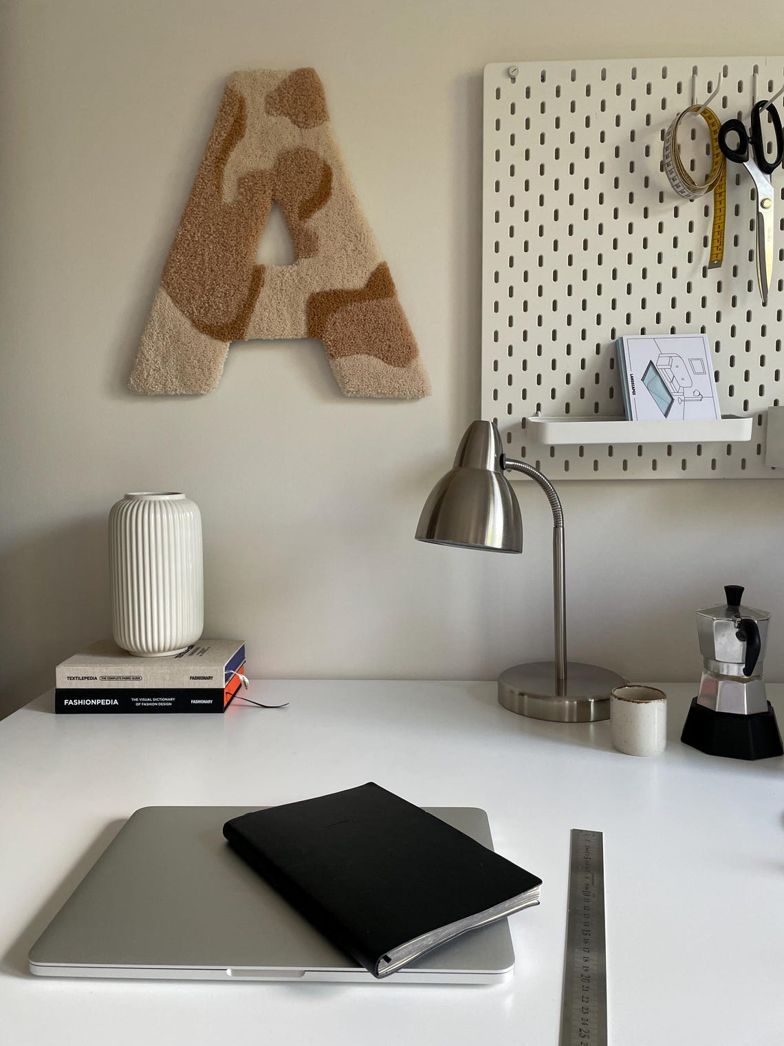 Handmade Tufted Beige Wall Hanging Letter - Etsy