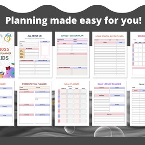 Editable Ultimate Homeschool Planner 2024-2025 Printable Digital ...