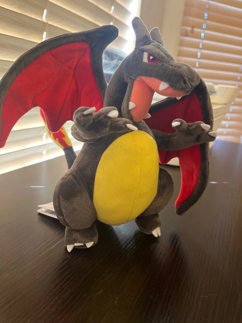 Shiny Charizard Plush Toys Charizard Soft Stuffed Animals Toy Doll Gift ...