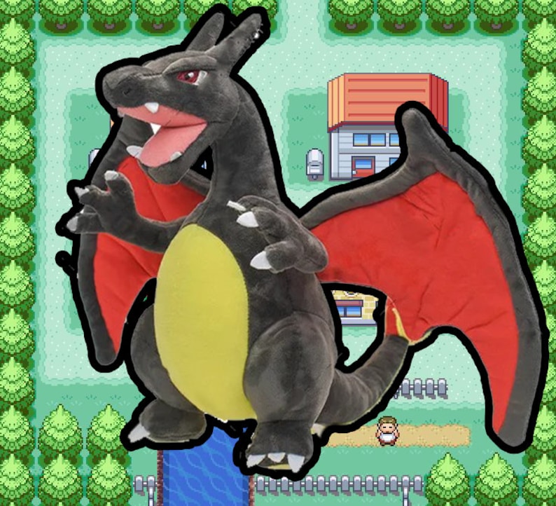 Shiny Charizard Plush Toys Charizard Soft Stuffed Animals Toy Doll Gift ...
