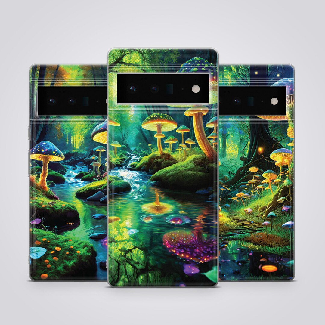 Fantasy Phone Case Trippy Forest Cover Fit for Google Pixel 9, 8, 8A ...