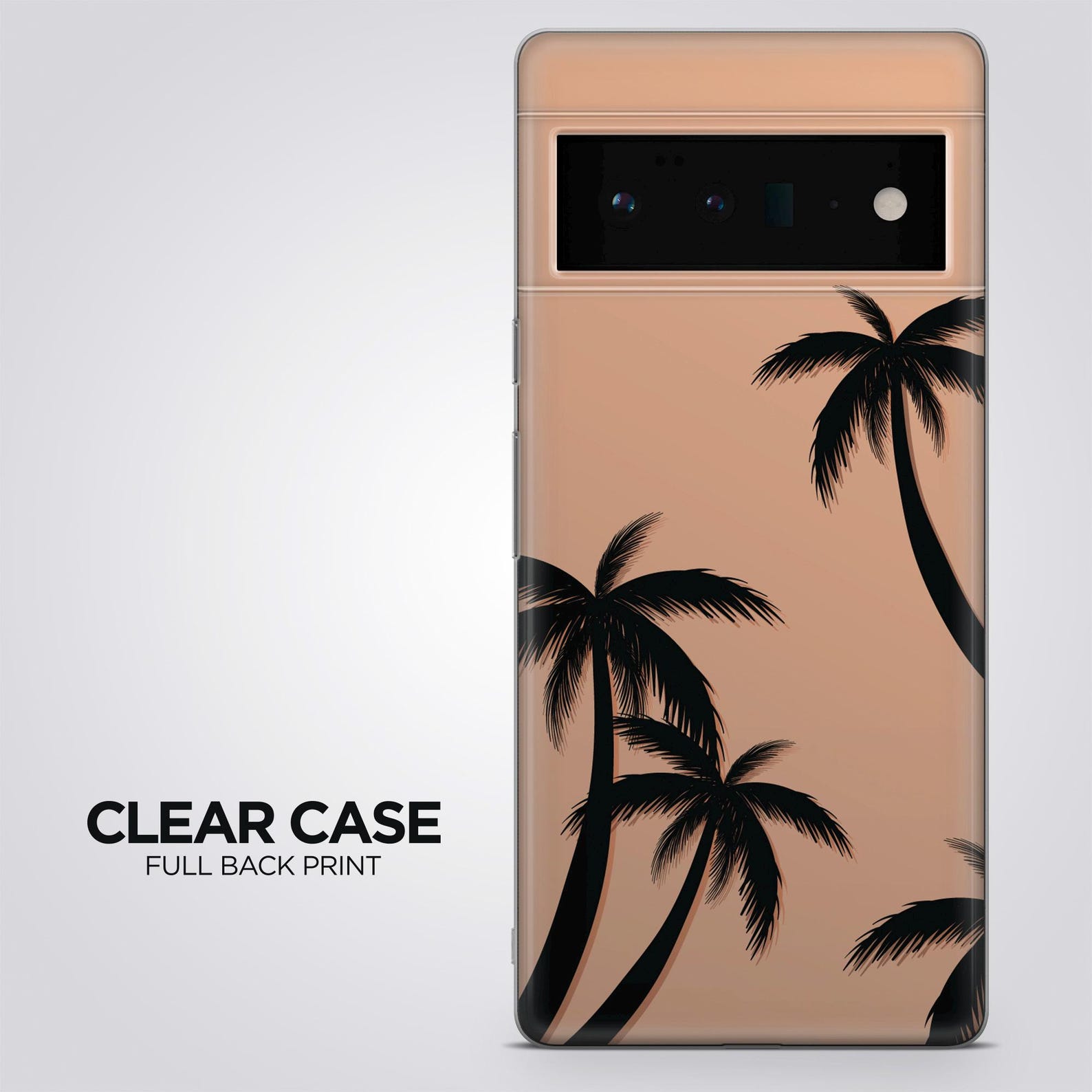 Palm Tree Phone Case Tropical Beach Cover Fit for Google Pixel 9, 8, 8A ...
