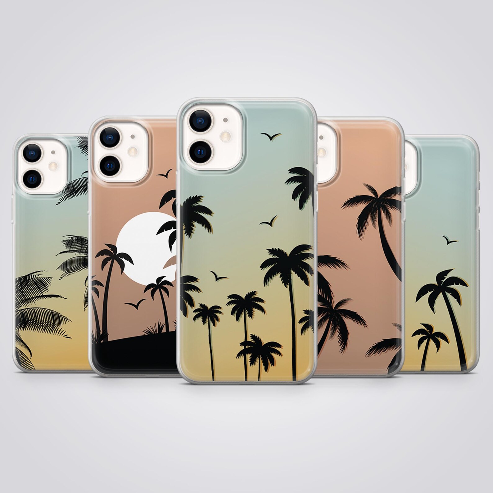Palm Tree Phone Case Tropical Beach Cover Fit for Google Pixel 9, 8, 8A ...