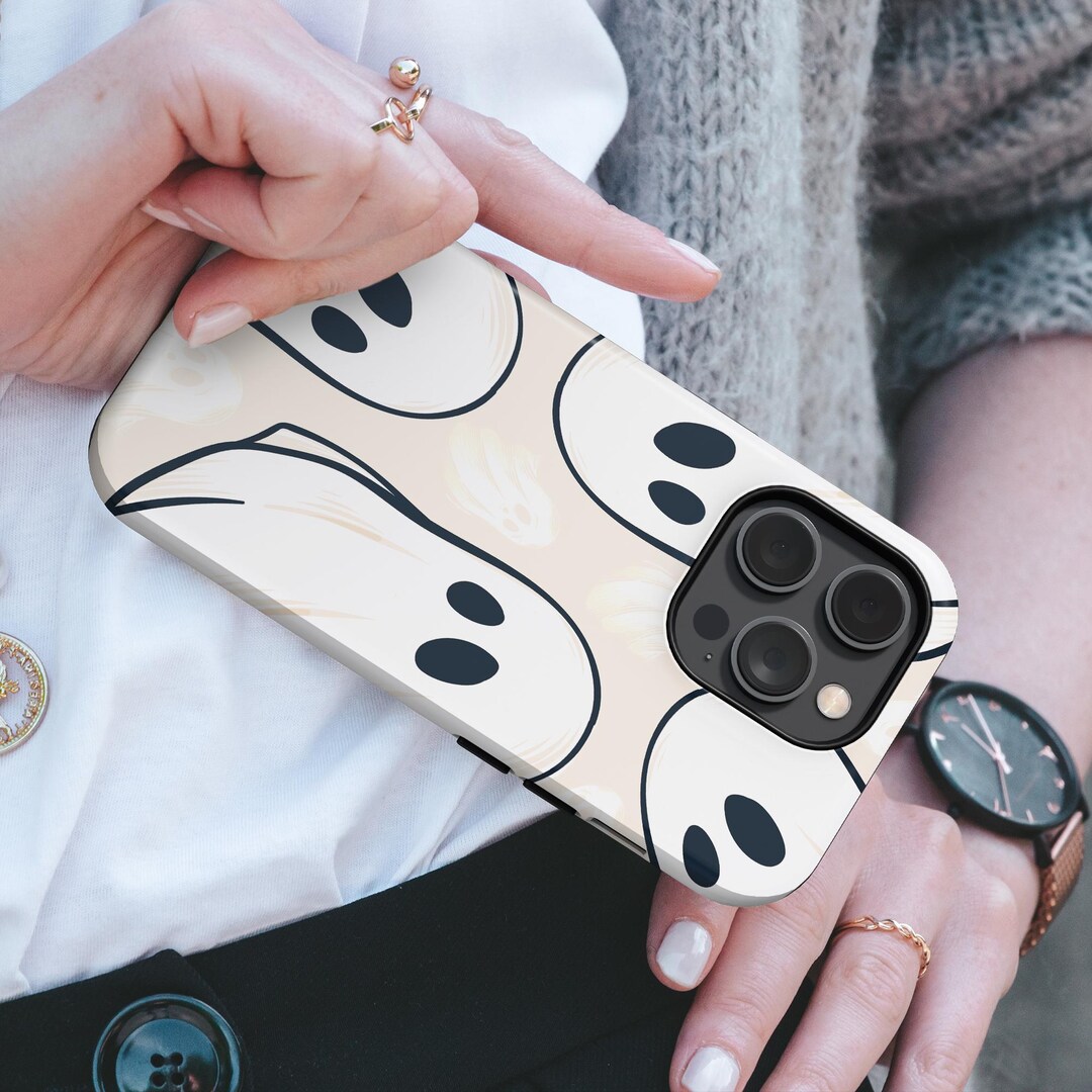 Ghost Phone Case Spooky Horror TOUGH Cover Fit for iPhone 16 Pro Max ...