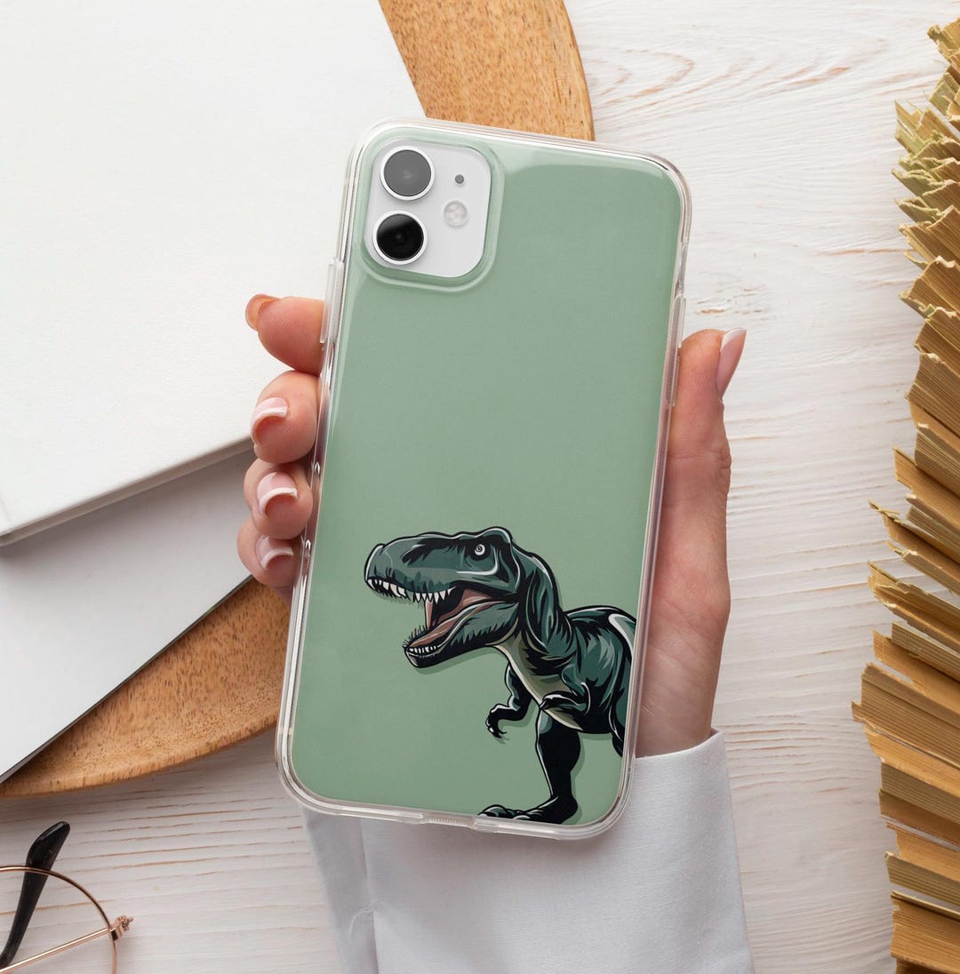 Dinosaur Phone Case T-rex Green TOUGH Cover Fit for iPhone 16 Pro Max ...