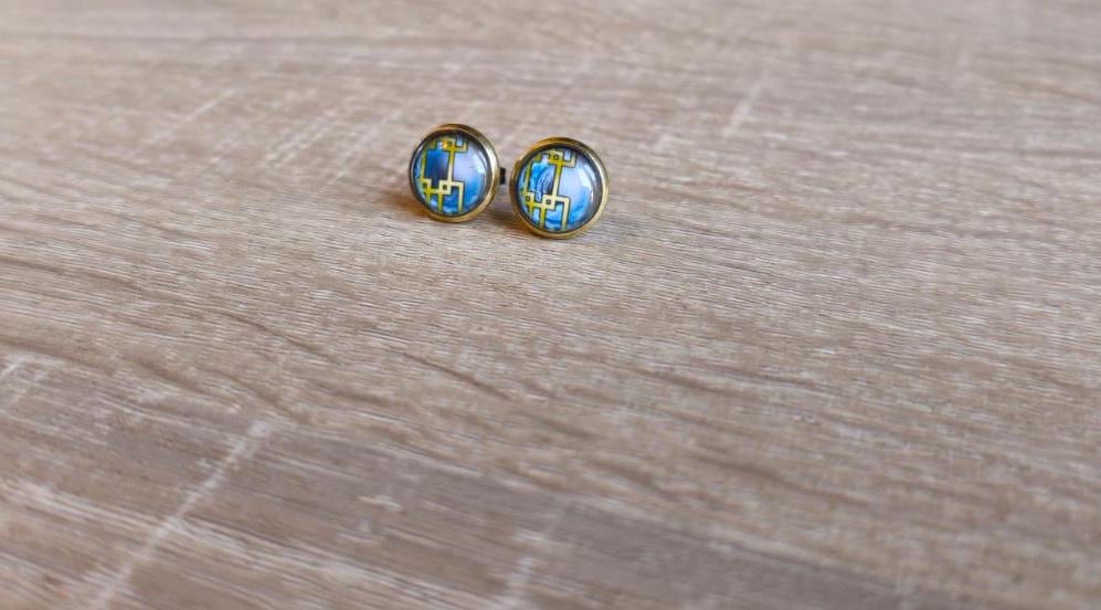 Muichiro Tokito Earrings Hashira Cosplay Hanafuda Earrings Anime Gift ...