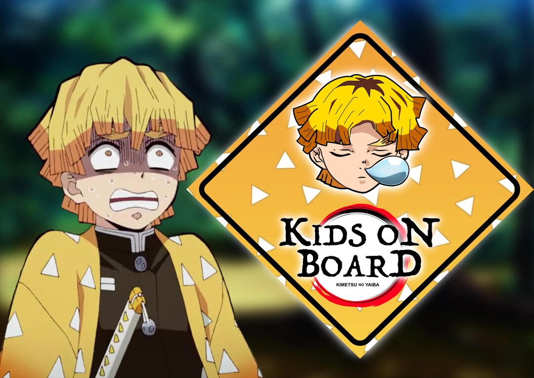Baby on Board Stickers Demon Slayer Stickers Car Stickers Children on ...