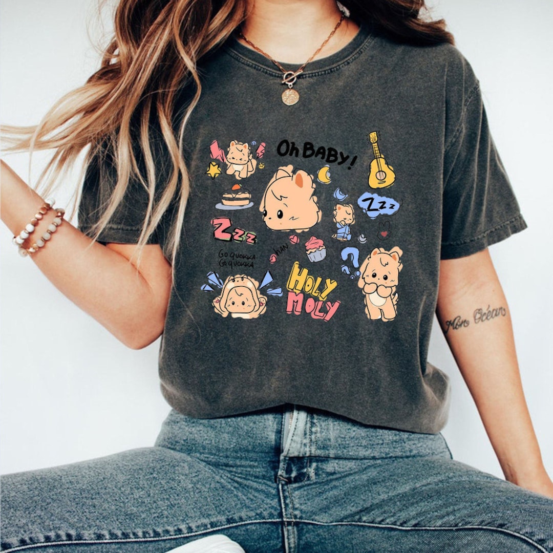 Go Quokka Shirt Han Quokka Stray Kids Sweatshirt Holy Moly - Etsy