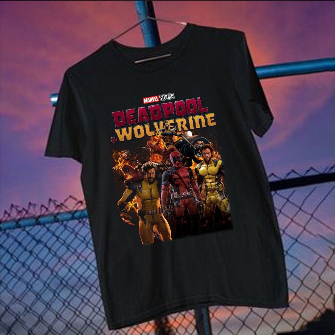 Deadpool 3 Vintage Retro Tee Shirt, Deadpool 3 Bootleg Homage Hoodie ...