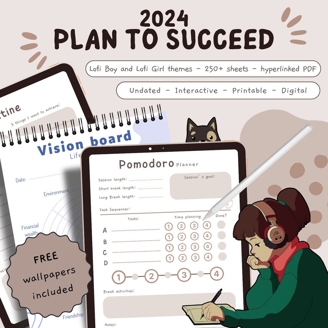 2024 Success Planner Bundle - Etsy