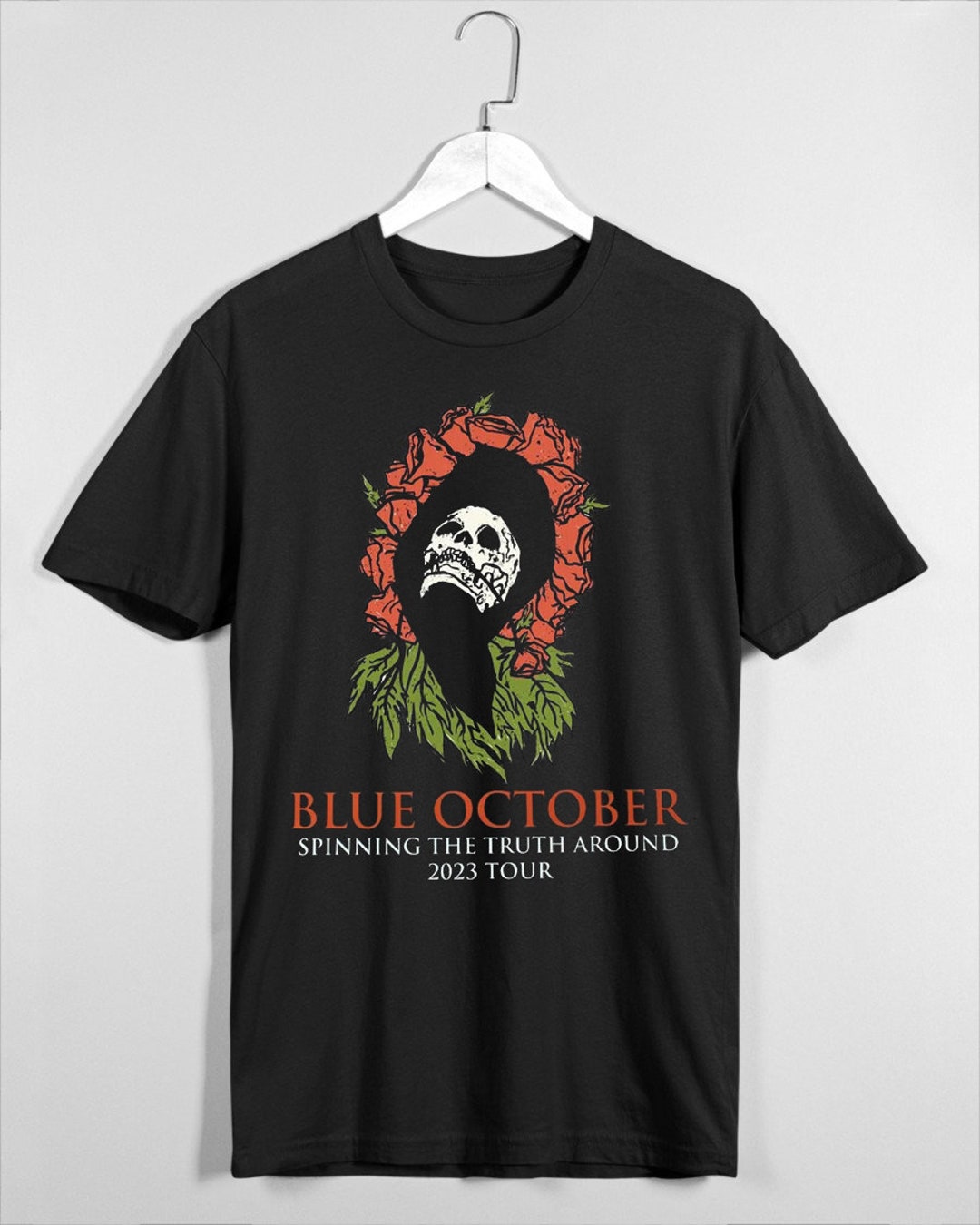 Signature Blue October Band T-shirt Blue October Tour 2023 - Etsy