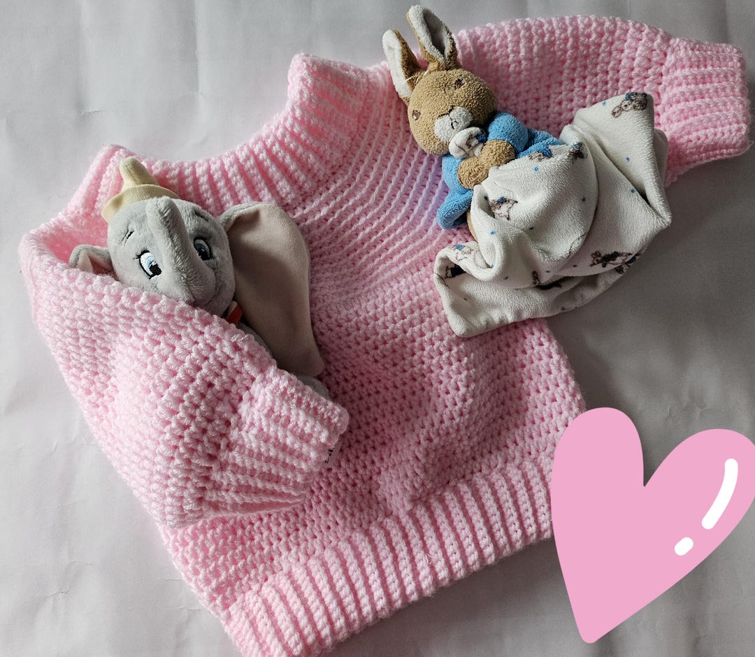 Beginner Friendly Crochet Baby Jumper Pattern - Etsy
