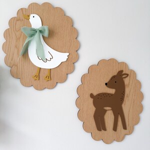Goose Nursery Wall Art, Goose Wall Decor, Silly Goose Decor, Whimsical ...