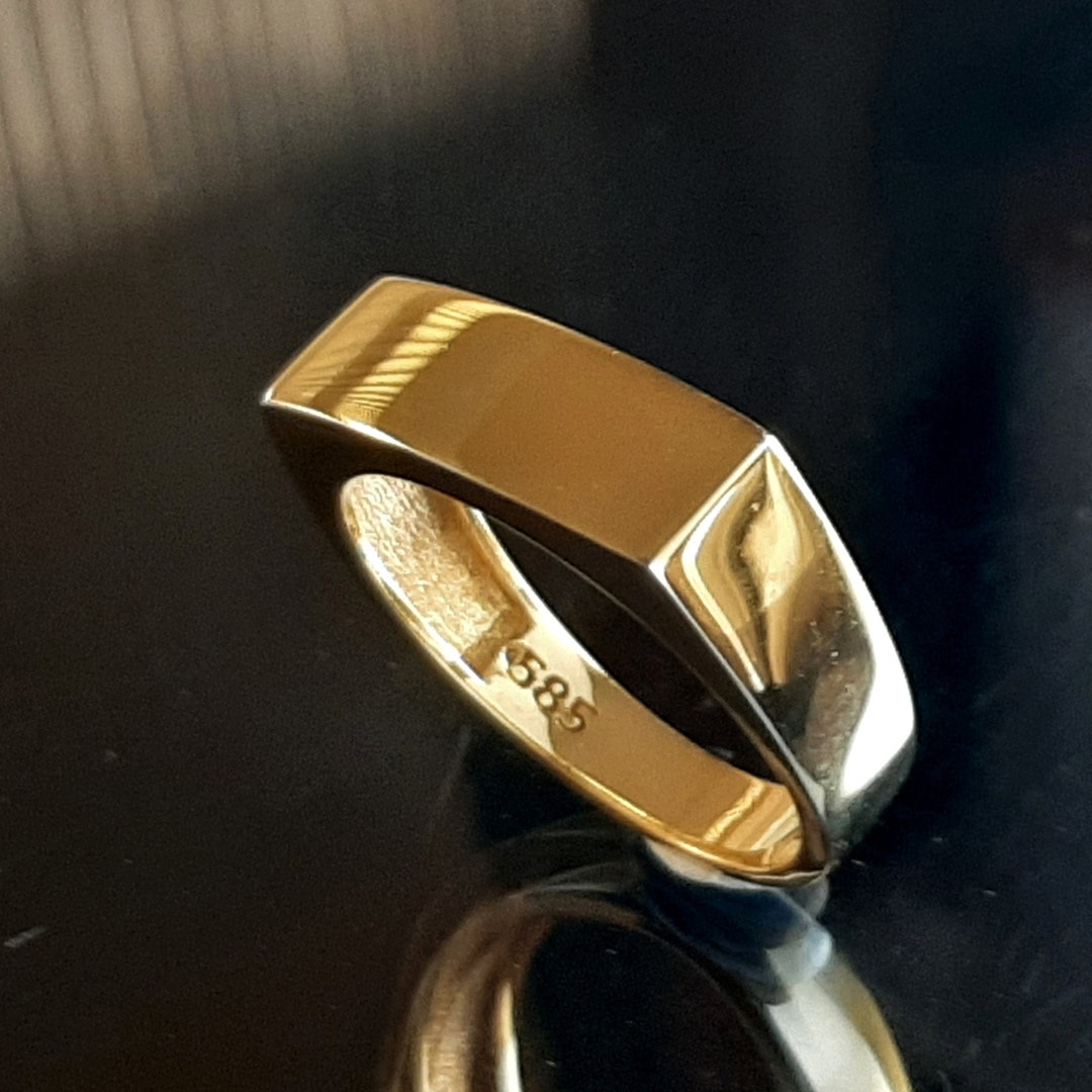 An Elegant Man Ring, Upgrade Your Style With a Minimal Handcrafted ...