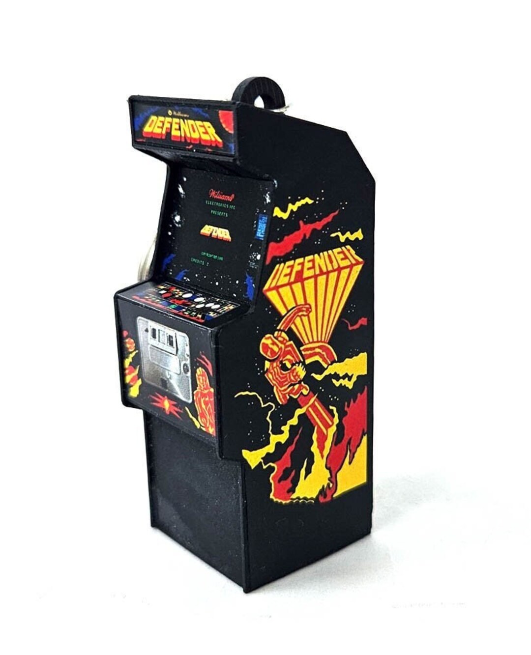 Defender 1/24 Scale Keychain Cabinet. Miniature of the 80s Shooting ...