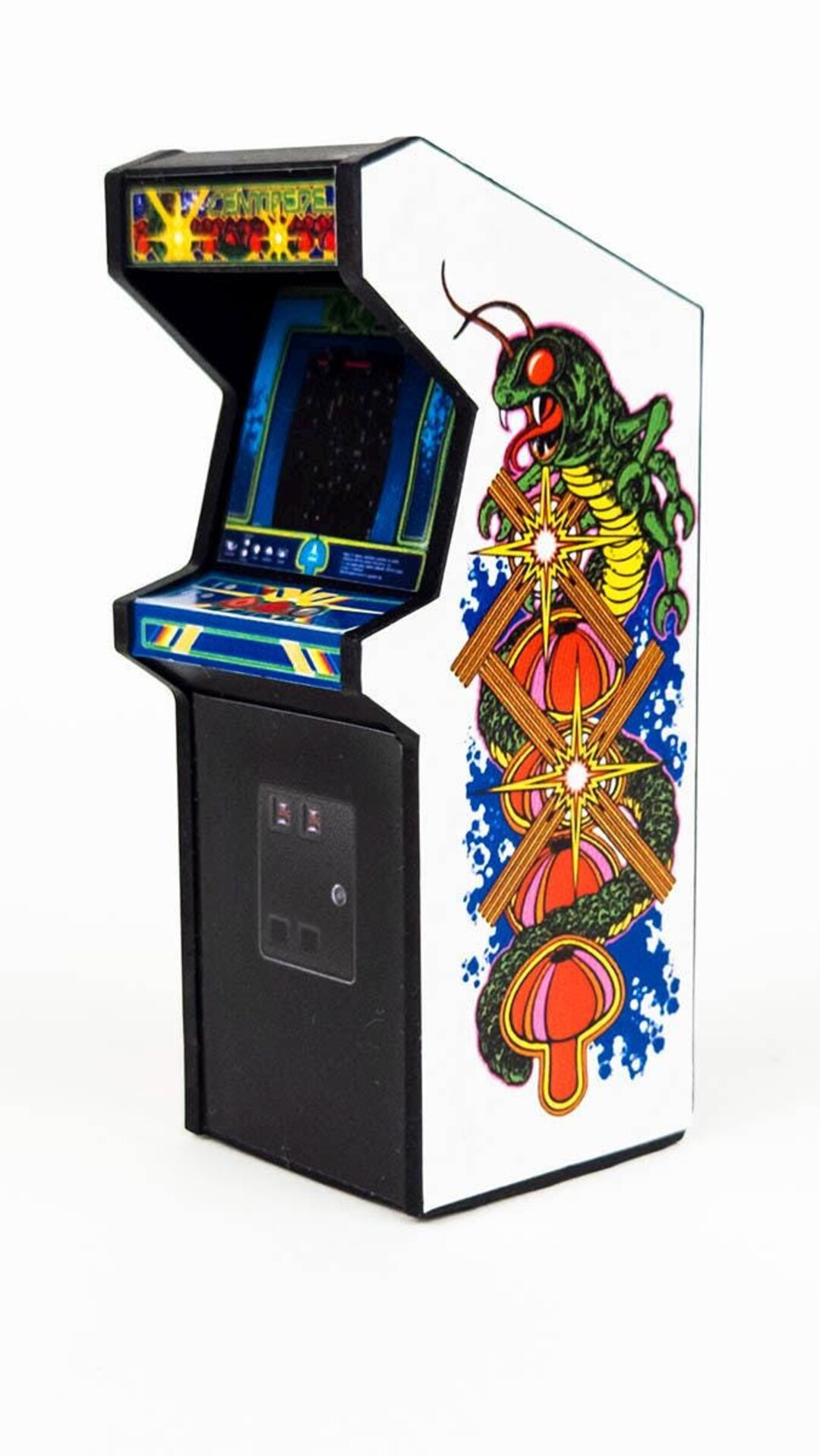Centipede 1/24 Scale Keychain Cabinet. Miniature of the 80s Shooting ...