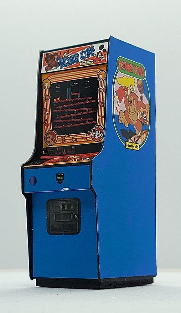 Donkey Kong Keychain Reproduction Arcade Game Video Game Game Arcade ...