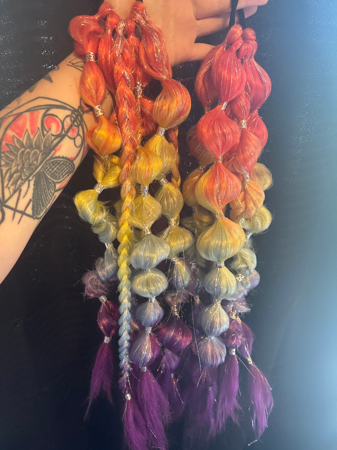 Care Bear Rave Braids - Etsy