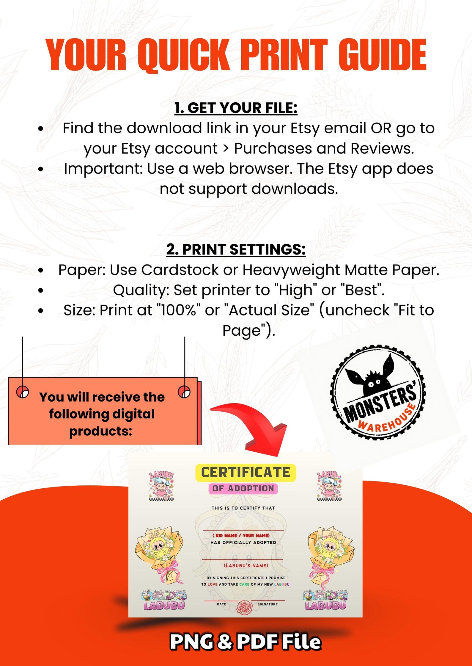 Labubu Certificate Template: Customizable Achievement Award (digital ...