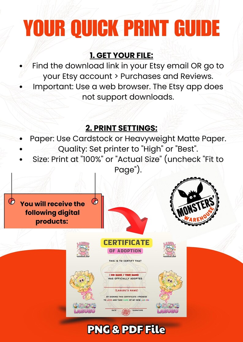Labubu Certificate Template: Customizable Achievement Award (digital ...