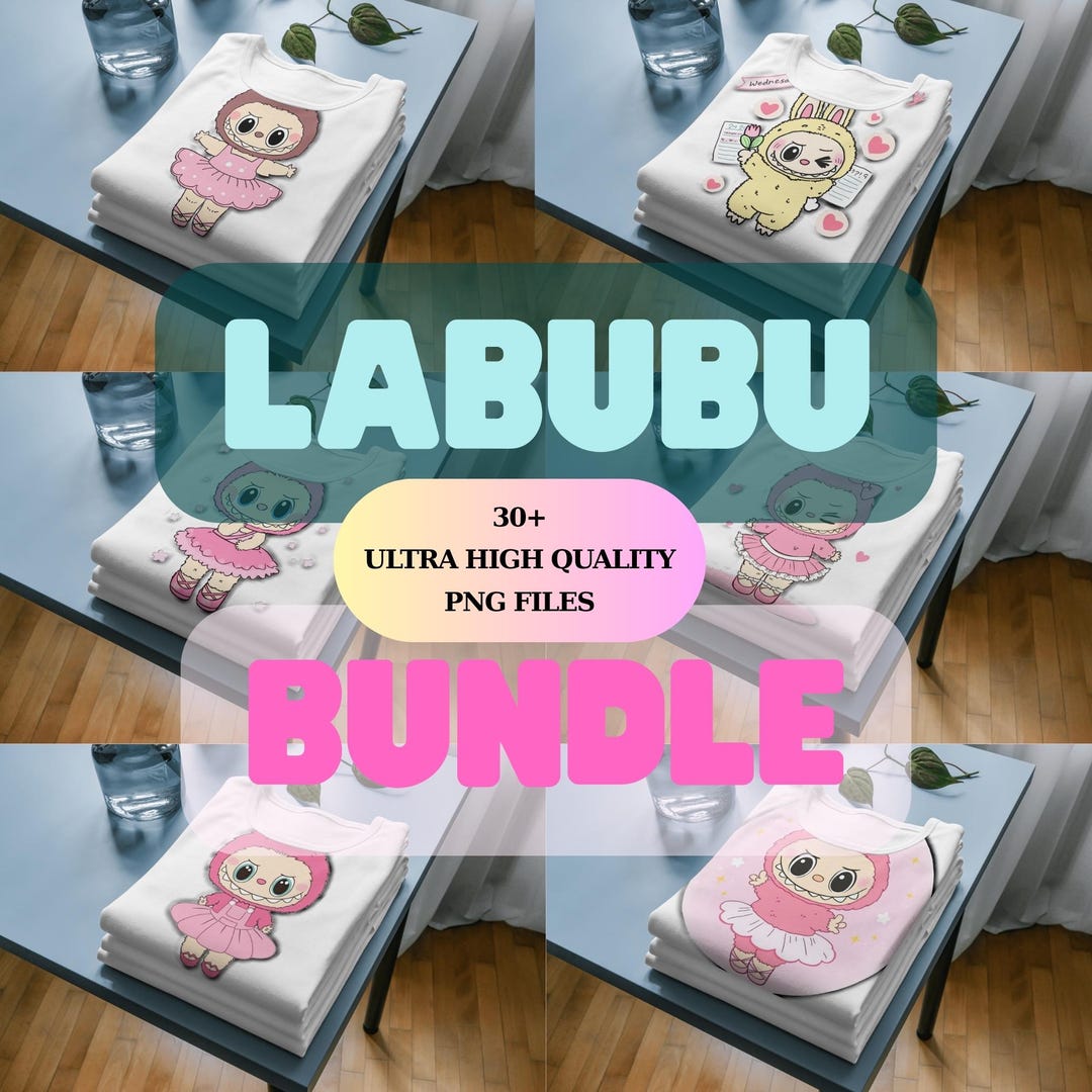 30+ Labubu Clipart Mega Bundle, Labubu PNG Bundle, Labubu Clipart, Labubu Bundle PNG, Cute ...