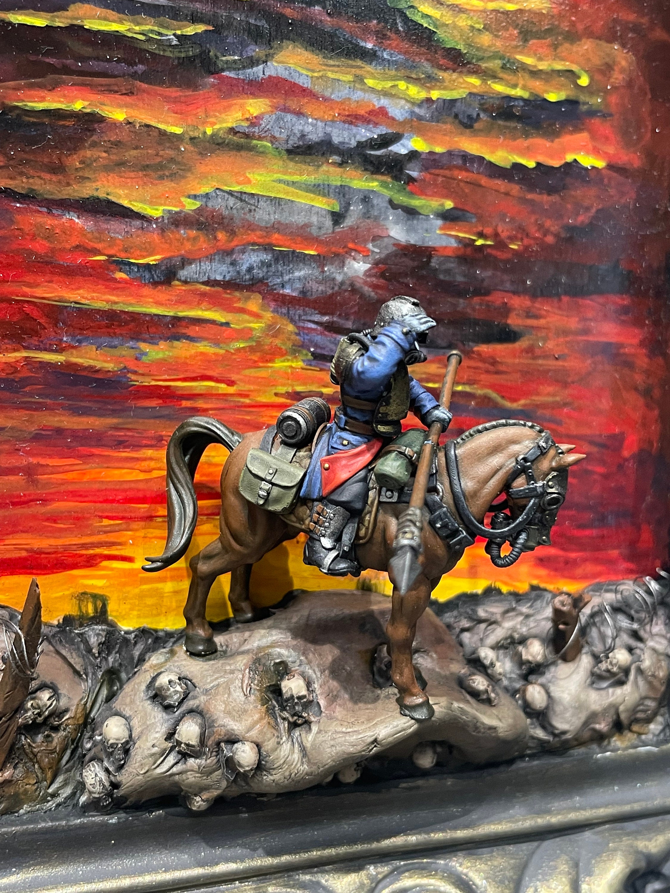 Framed Diorama, Scale Model, Cavalry Model - Etsy